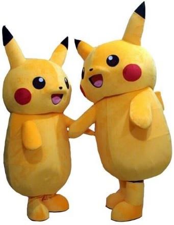 Kolpaks Przebranie kostium strój reklamowy Pokemon Pikachu - Ceny i ...