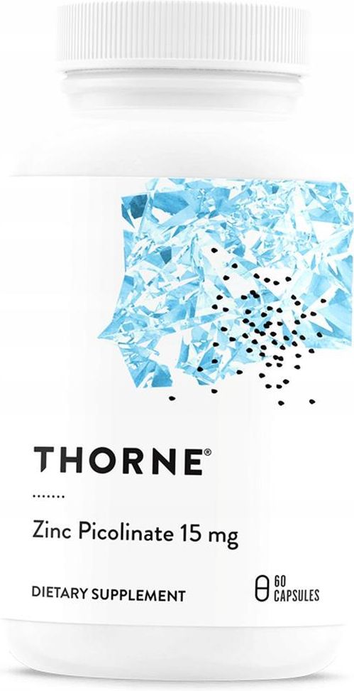 Thorne Zinc Picolinate Pikolinian Cynku 15Mg 60kaps. - Opinie i ceny na ...