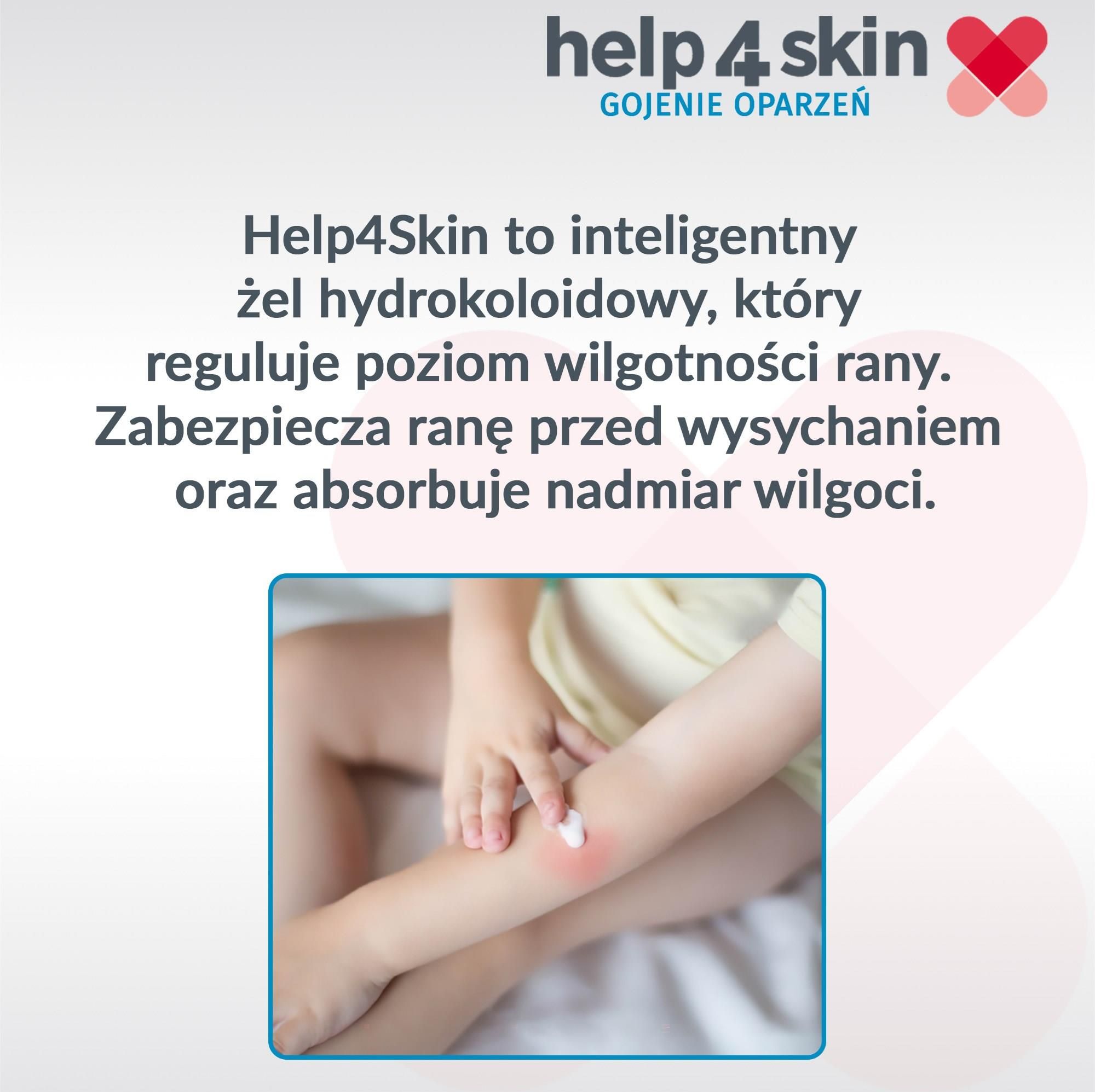 Help4Skin Gojenie oparzeń żel hydrokolidowy 75g - Opinie, cena na Ceneo.pl