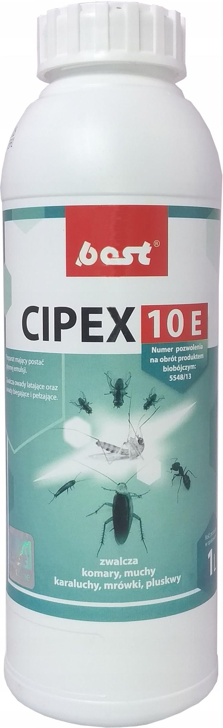 Best-Pest Cipex 10 E Oprysk Na Komary Pluskwy Insektycyd 1L - Ceny i opinie - Ceneo.pl