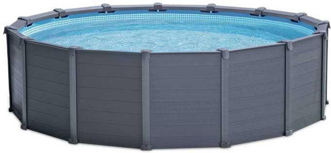 Basen Intex Graphite Gray Panel Pool 4,78X1,24M 26382Gn - Ceny i opinie ...