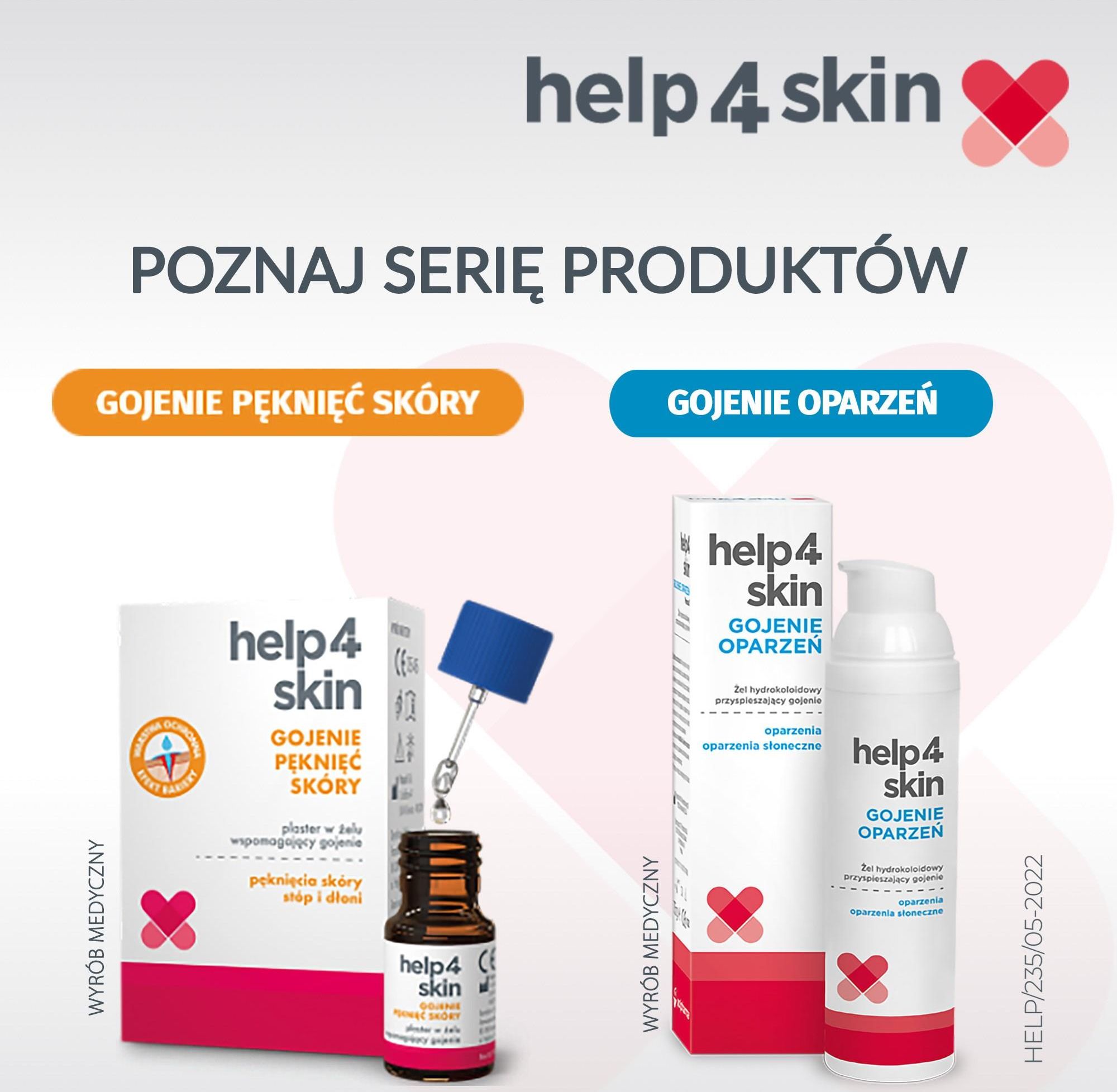 Polpharma Help4skin Gojenie Ran Żel 75g - Opinie, cena na Ceneo.pl