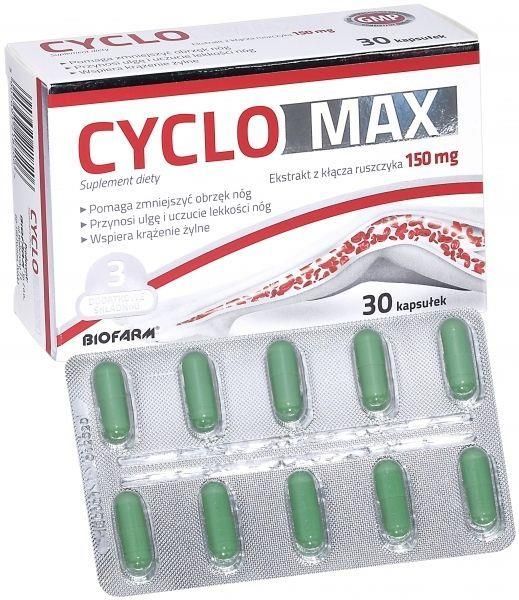 Biofarm CycloMAX 30kaps. - Opinie i ceny na Ceneo.pl