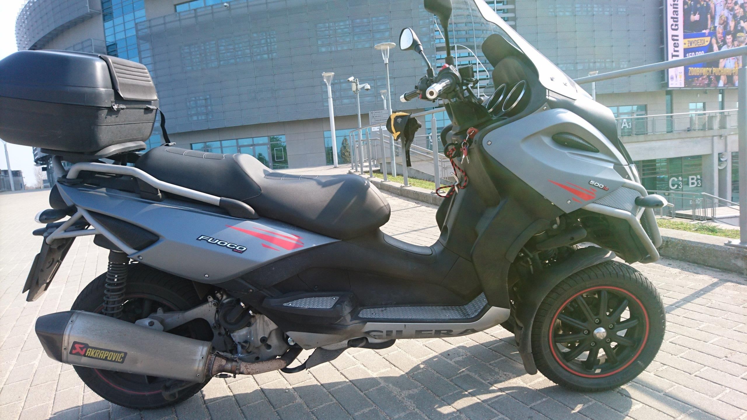 GILERA FUOCO 500 2012r AKRAPOVIC - Opinie i ceny na Ceneo.pl