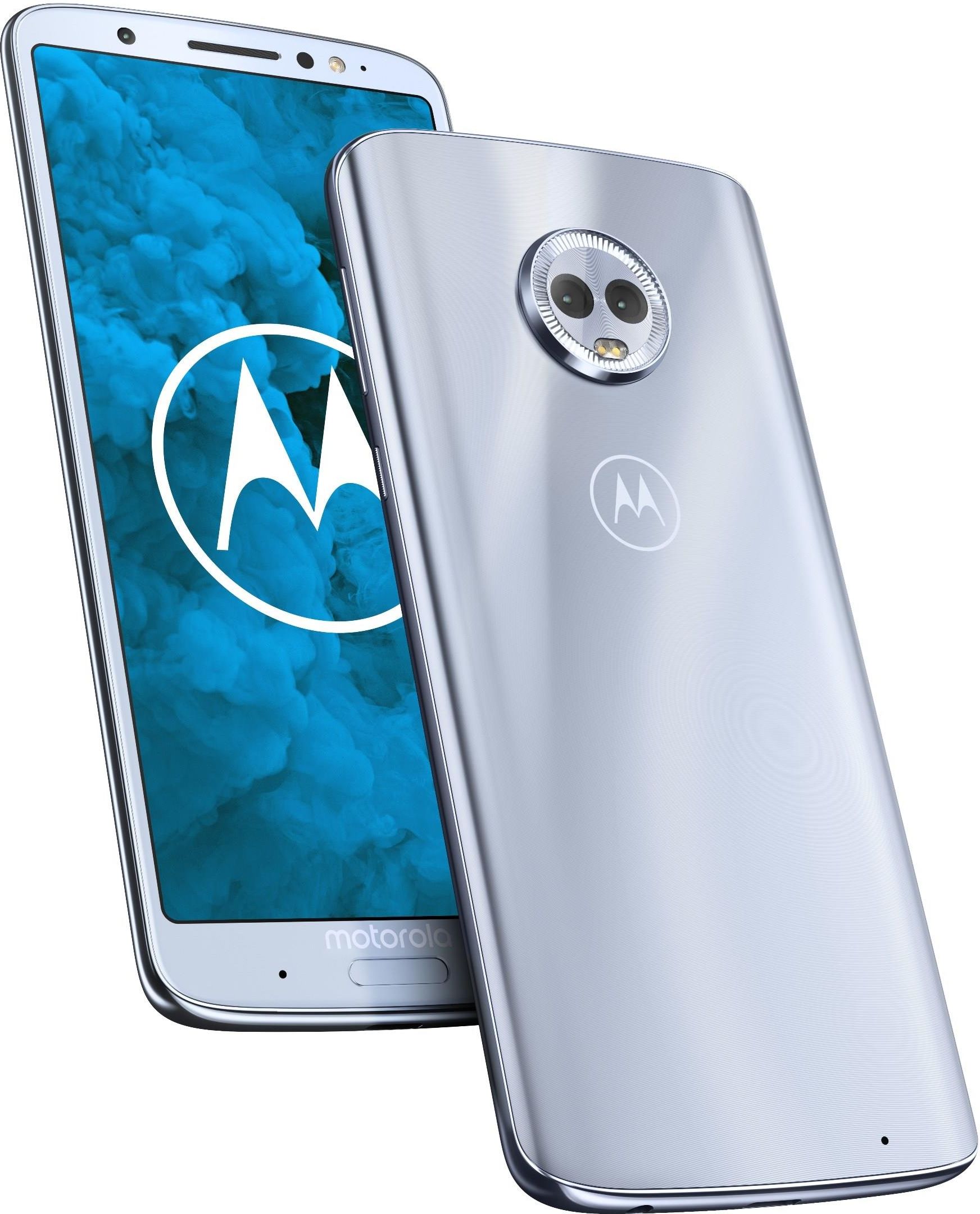 Motorola Moto G6 Plus 4/64GB Dual SIM Srebrzysty Błękit - Cena, opinie ...