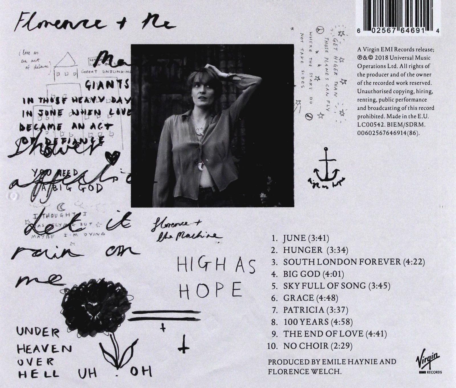 Płyta kompaktowa Florence & The Machine: High As Hope (PL) [CD] - Ceny ...