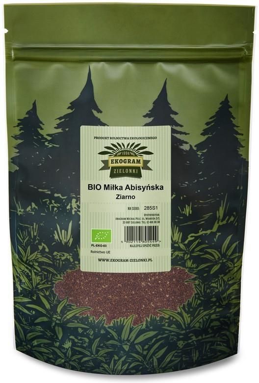 Ekogram BIO Teff Ziarno Miłka Abisyńska Ekologiczny 400g - Ceny i ...