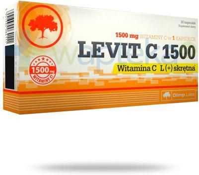 Olimp Levit C 1500 30 kaps. - Opinie i ceny na Ceneo.pl