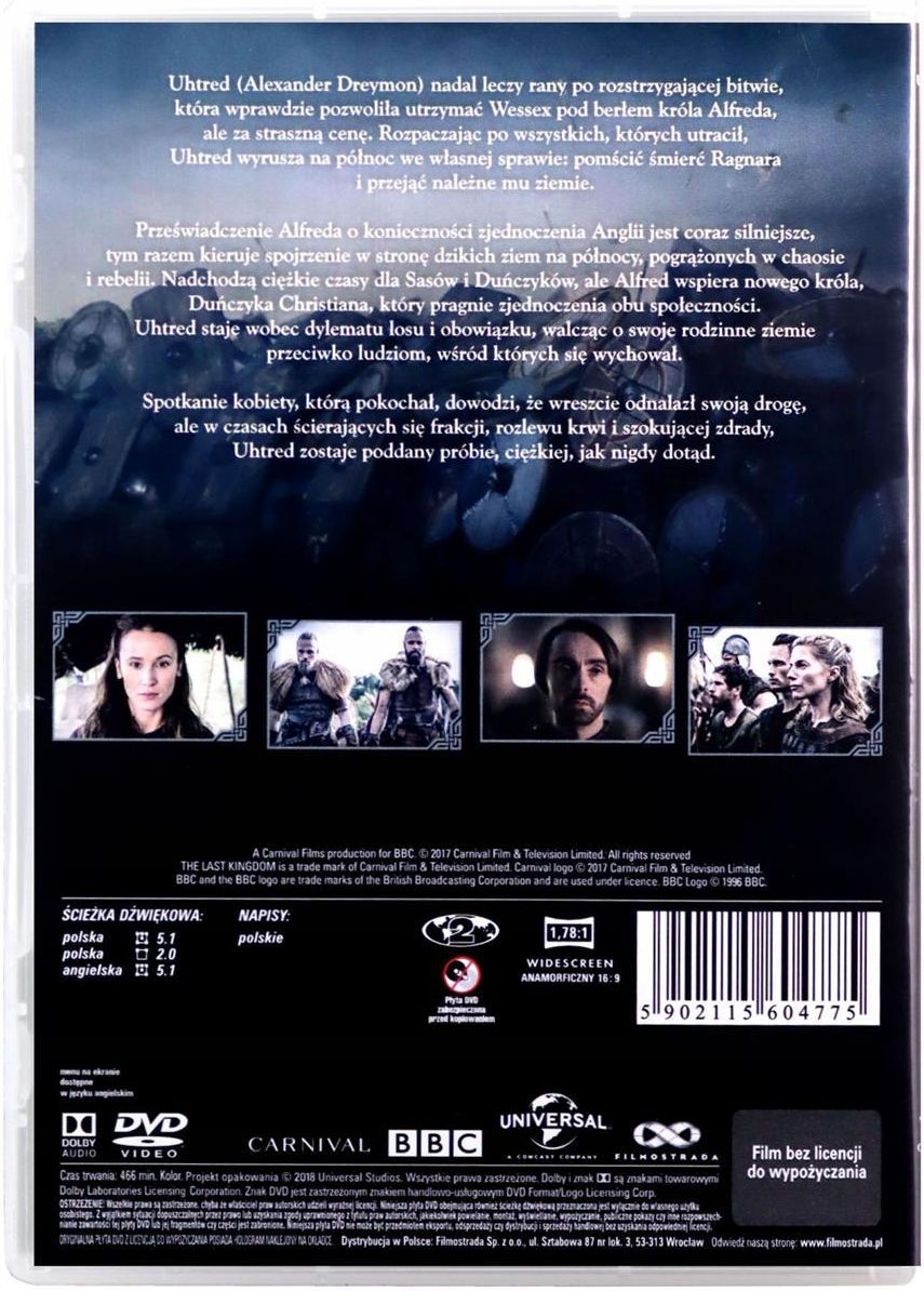 Upadek Królestwa Sezon 2 [4DVD] - Ceny i opinie - Ceneo.pl