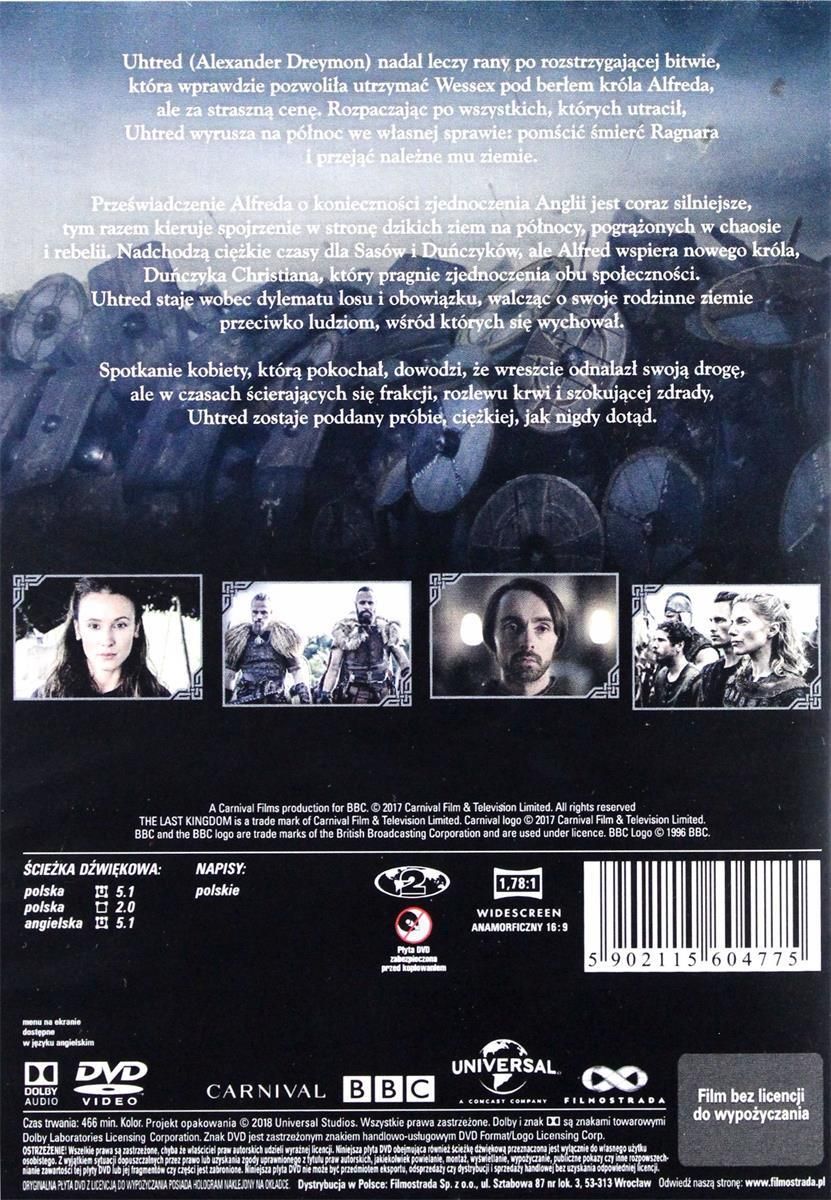 Upadek Królestwa Sezon 2 [4DVD] - Ceny i opinie - Ceneo.pl