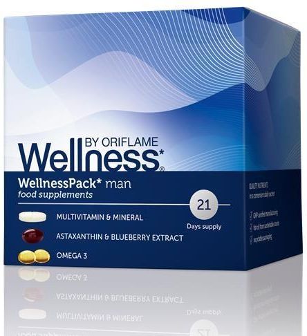 WellnessPack Suplement diety dla mężczyzn 21 sasz - Opinie i ceny na ...