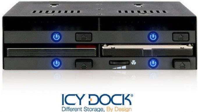 Icy Dock flexiDOCK MB524SP-B - Opinie i ceny na Ceneo.pl