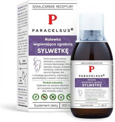PHARMATICA Nalewka Paracelsusa Wspierająca zgrabną sylwetkę 200ml ...