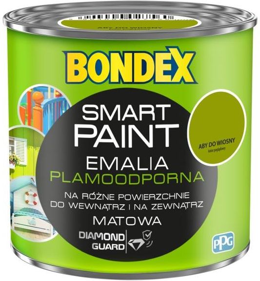 Farba Bondex Smart Paint Emalia Akrylowa Aby Do Wiosny 0,2l - Opinie i ...