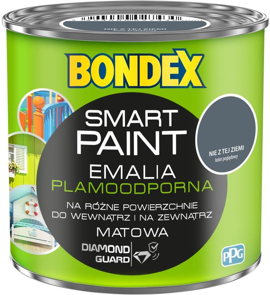 Farba Bondex SMART PAINT EMALIA PLAMOODPORNA nie z tej ziemi 0,2L ...