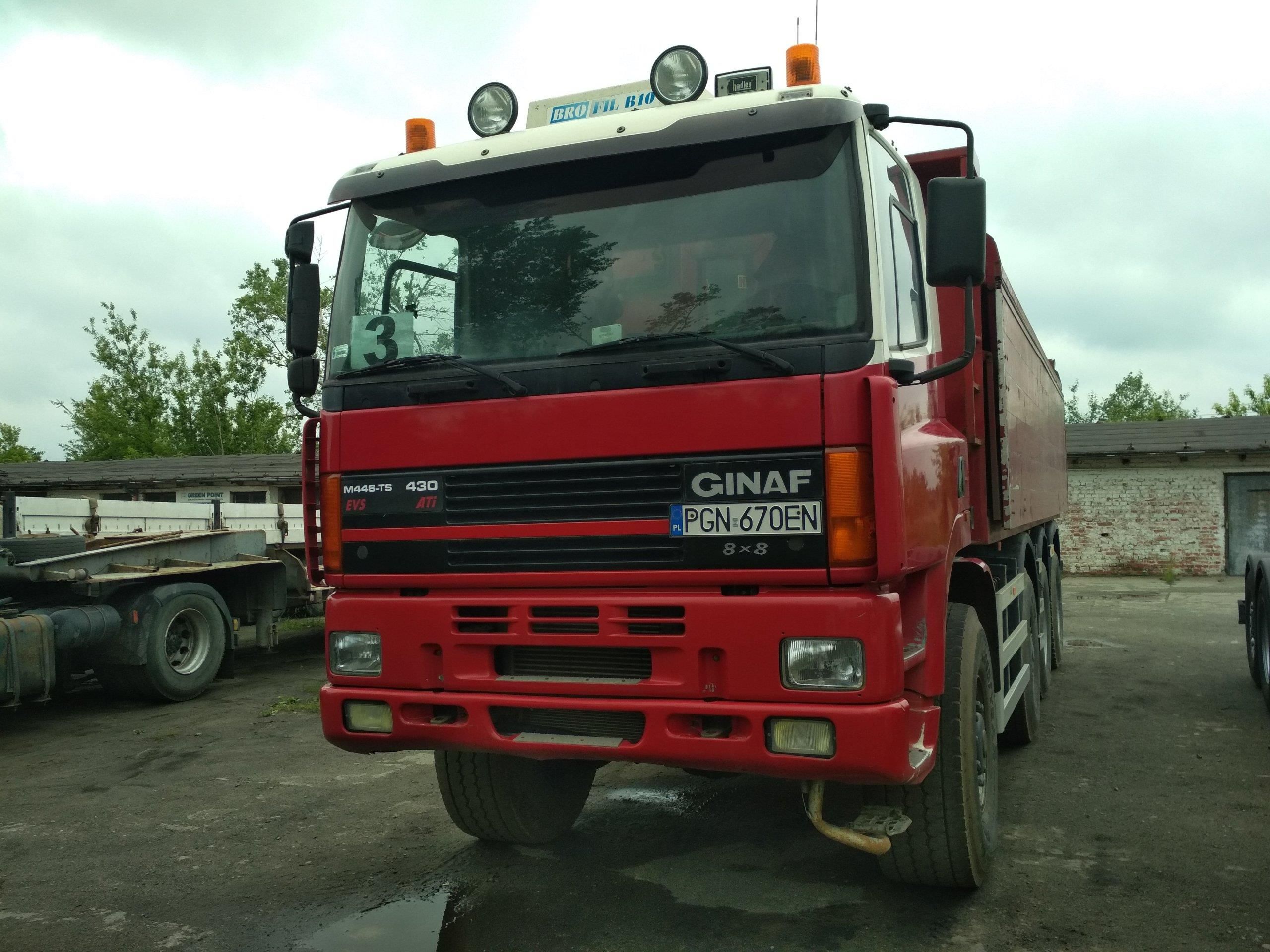 Wywrotka Daf Ginaf M446-TS 430 8X8 - Opinie i ceny na Ceneo.pl