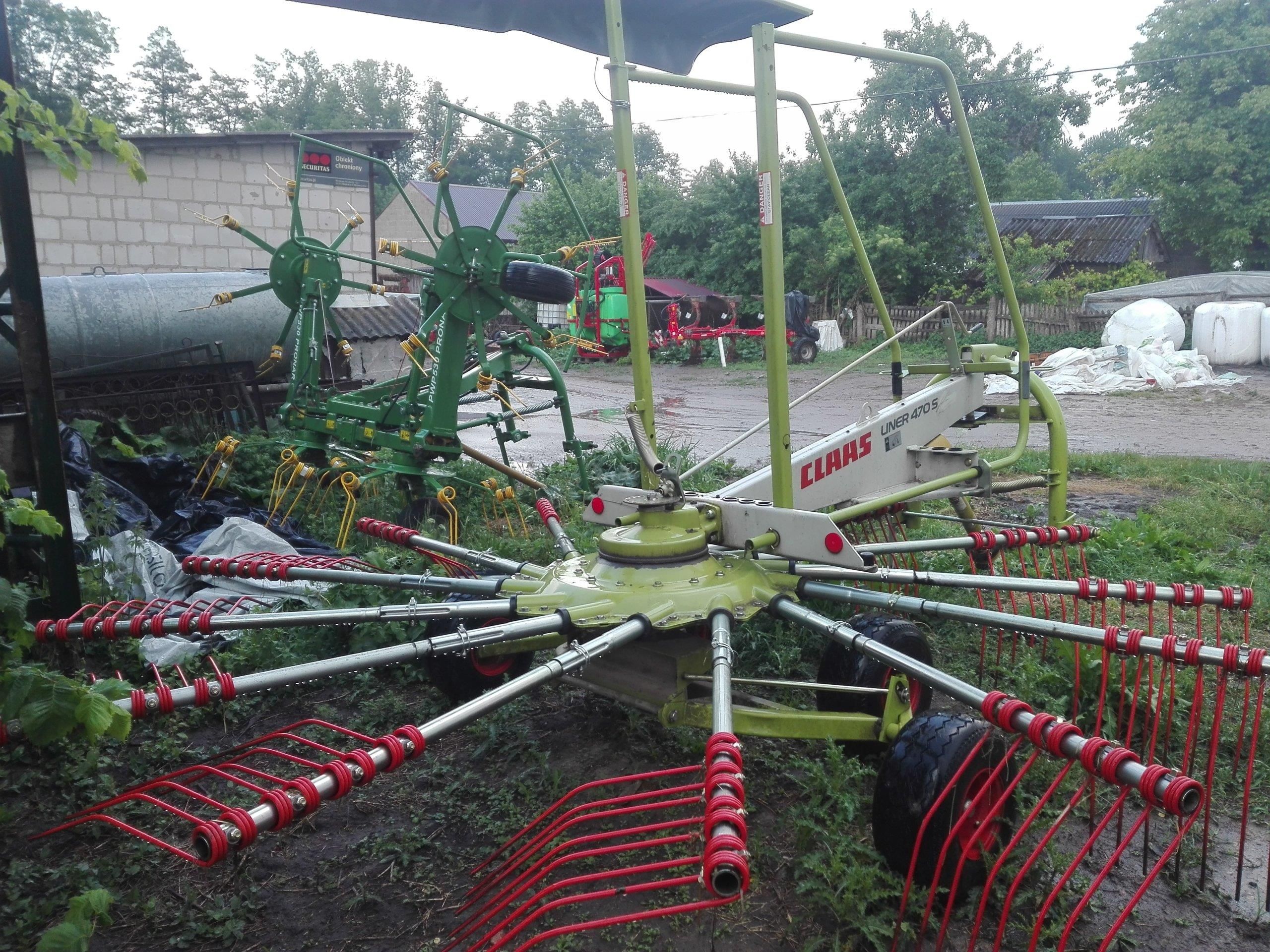 CLAAS LINER 470S Zgrabiarka - Opinie i ceny na Ceneo.pl