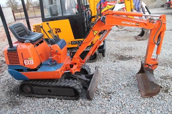 Minikoparka Hitachi EX8 micro mikro koparka JCB - Opinie i ceny na Ceneo.pl