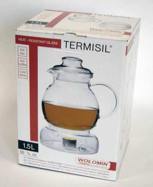 Termisil dzbanek całoszklany z podgrzewaczem 1,5l 438 - Opinie i ...