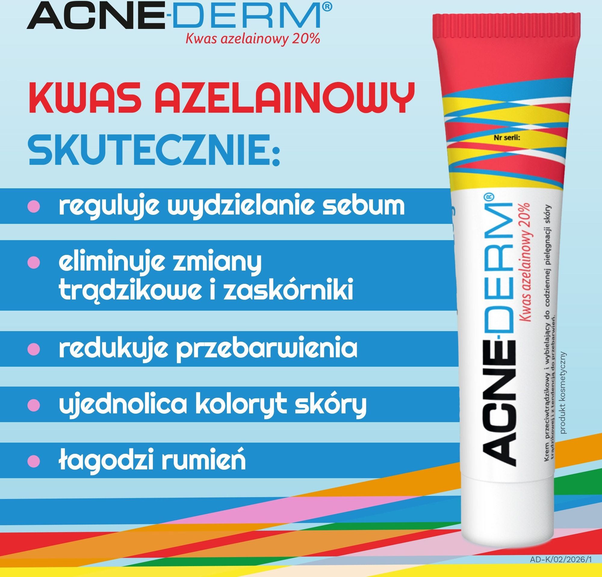 ACNE-DERM Krem przeciwtrądzikowy i wybielający 20g - Opinie, cena na ...