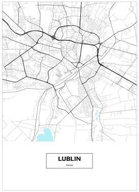 Plakat Premium Mapa Lublina 2 21X29Cm - Opinie i atrakcyjne ceny na ...
