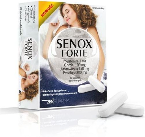 Tabletki ZEN PHARMA Senox Forte 30 szt. - Opinie i ceny na Ceneo.pl