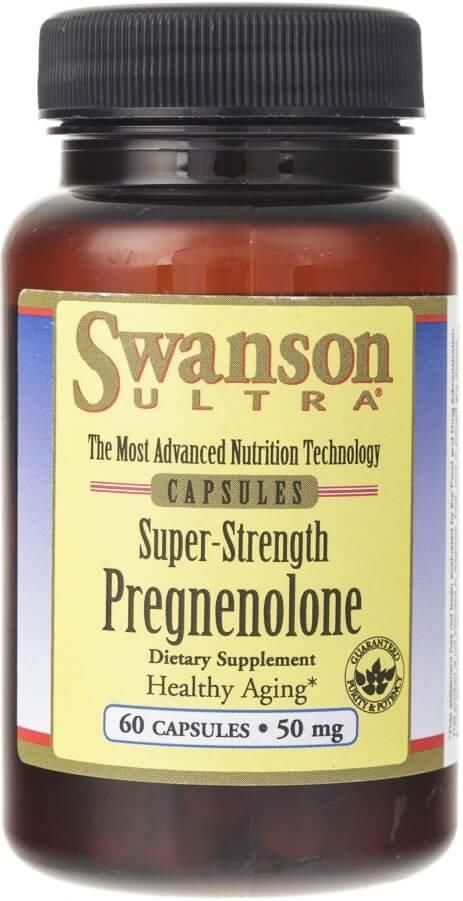 Swanson Pregnenolon 50 mg 60kaps. - Opinie i ceny na Ceneo.pl