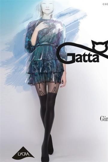 GATTA Rajstopy Girl-Up z mikrofibry 40 den wz. 26 nero r. 3-M - Ceny i ...