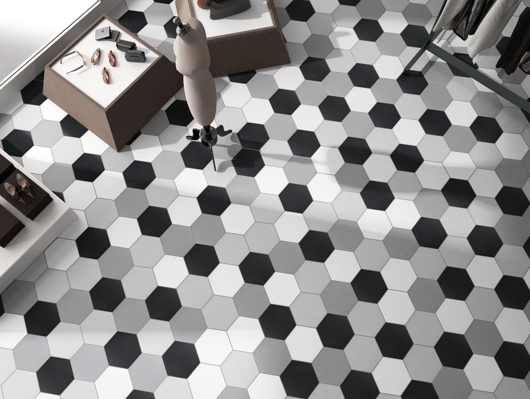 Płytki Codicer 95 Basic Silver Hexagonal 25X22 - Opinie i ceny na Ceneo.pl