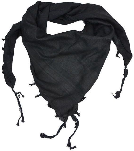 Chusta Arafatka Kefija 110x110cm Czarna / Black - Ceny i opinie - Ceneo.pl
