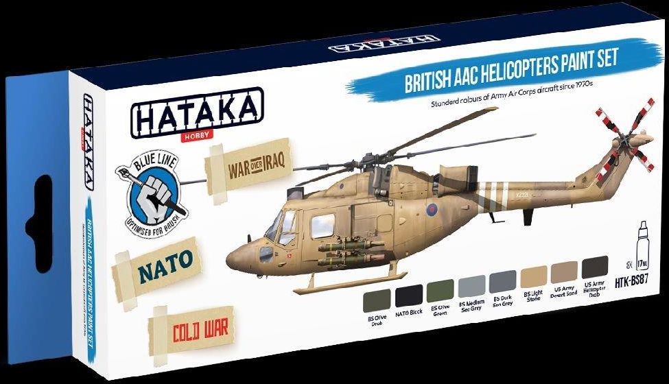 Hataka Hobby Zestaw Farb Modelarskich Blue Line Htk Bs87 British Aac ...