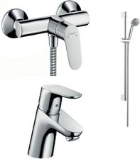 Zestaw prysznicowy Hansgrohe Focus E2 31730000 + 31960000 + 27763000 ...