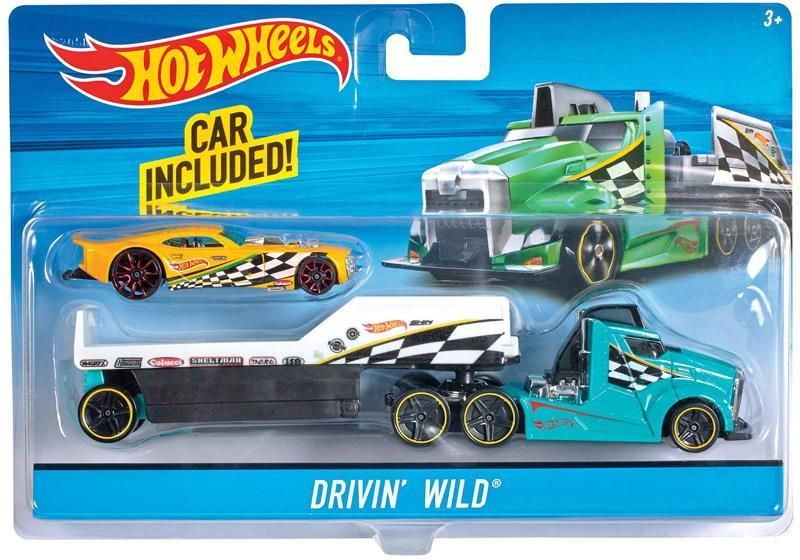 Hot Wheels Super Rigs Drivin Wild BDW51 BDW63 - Ceny i opinie - Ceneo.pl