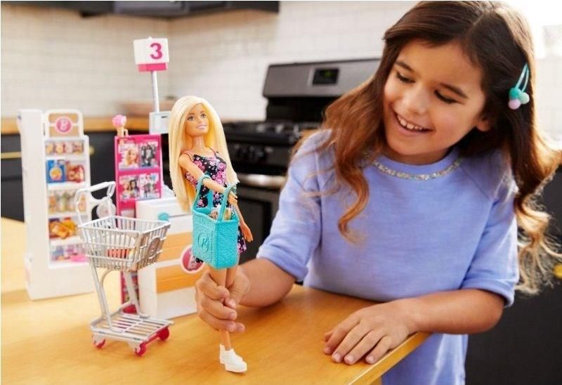 Lalka Barbie Lalka Supermarket zestaw FRP01 - Ceny i opinie - Ceneo.pl