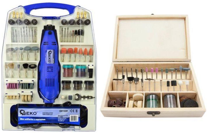 Geko Mini 270W + Zestaw Drill 105 Elem. G001ZES93 - Opinie i ceny na ...