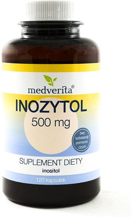 Medverita Inozytol 500 mg Witamina B8 120 kaps - Opinie i ceny na Ceneo.pl