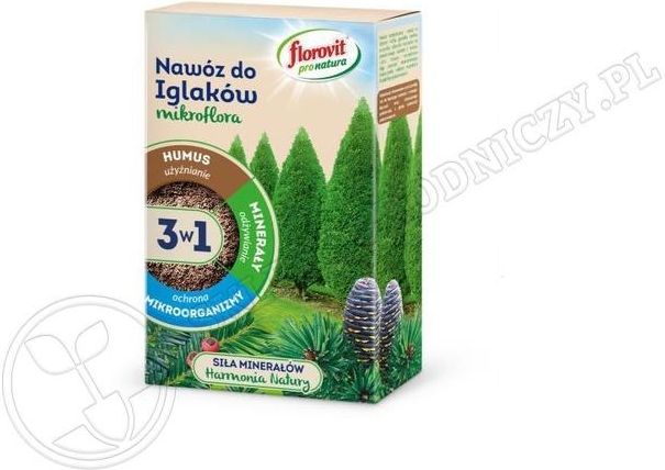 Nawóz Florovit Pro Natura Mikroflora Do Iglaków 1Kg - Ceny i opinie - Ceneo.pl