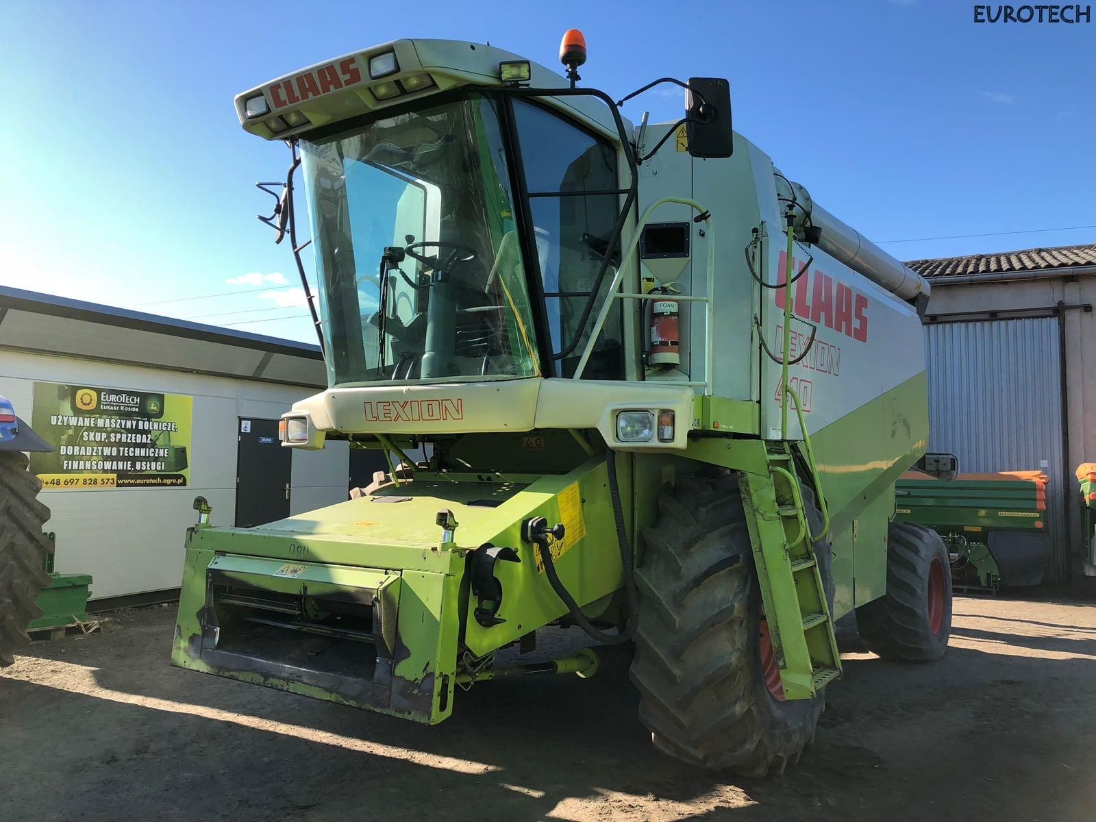 Claas Lexion 410 Heder C540 Autocontour 200KM - Opinie i ceny na Ceneo.pl