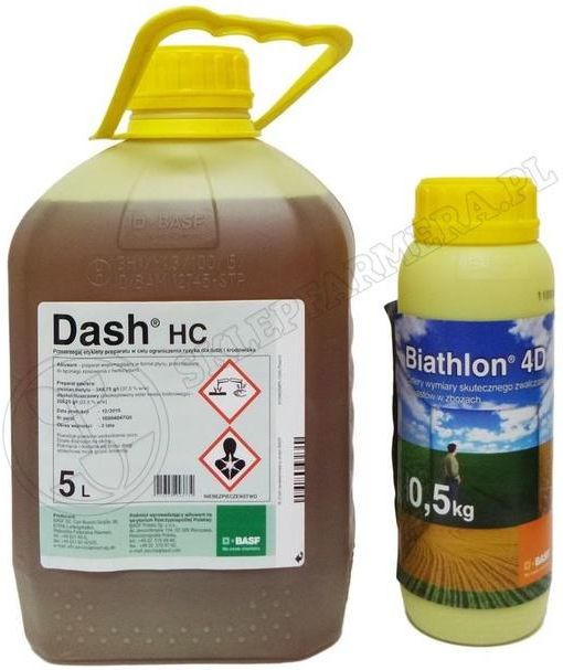 Basf Biathlon 4D 0,5Kg + Dash Hc 5L - Ceny i opinie - Ceneo.pl