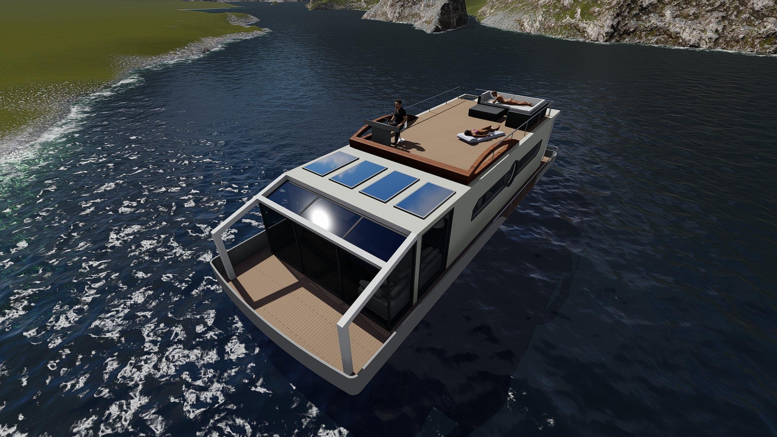 FLOHOME Colberg 50 - Luksusowy Houseboat morski - Opinie i ceny na Ceneo.pl