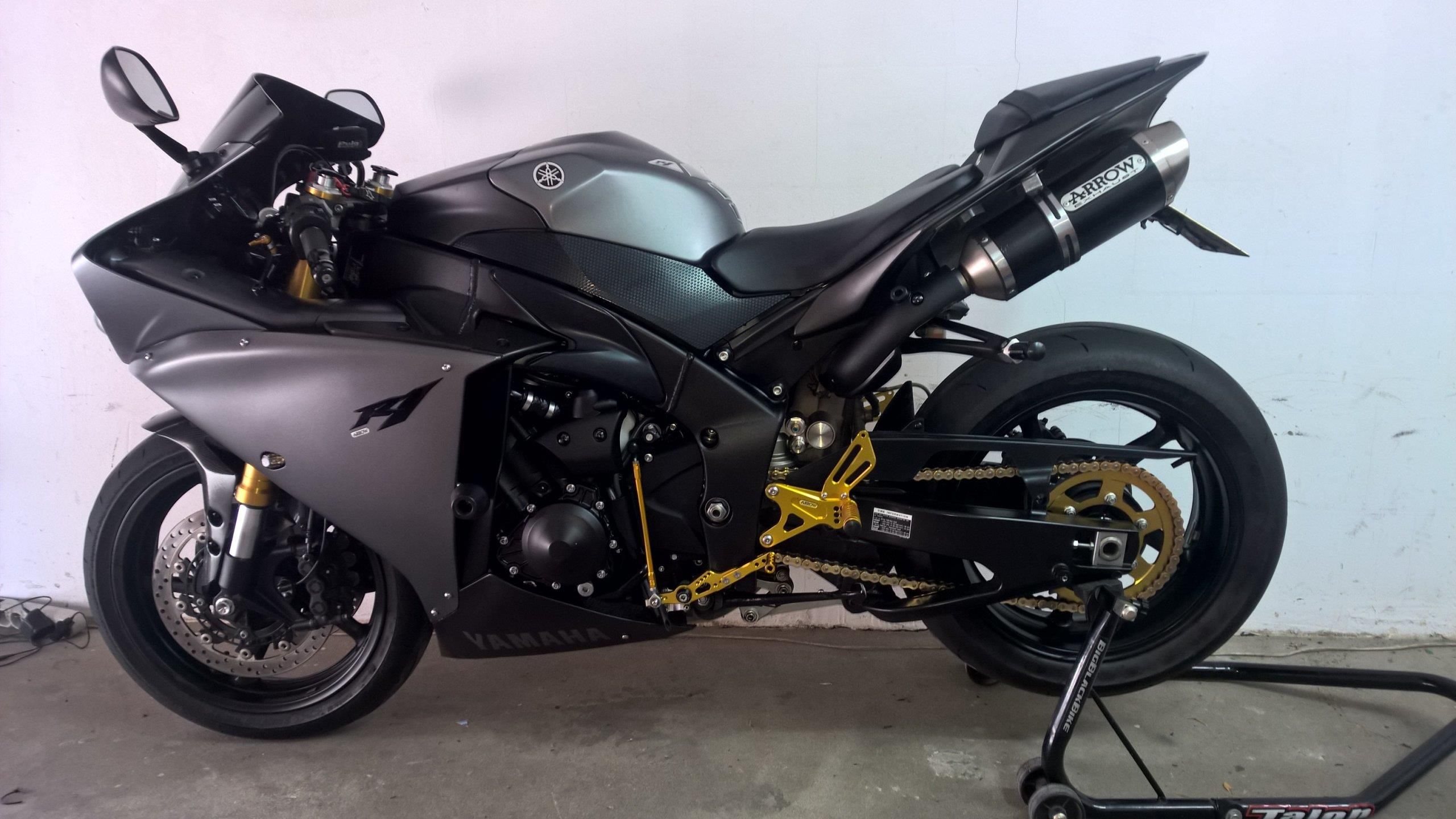 YAMAHA R1 RN22 TCS lift ARROW EQUIPMENT zamiana - Opinie i ceny na Ceneo.pl