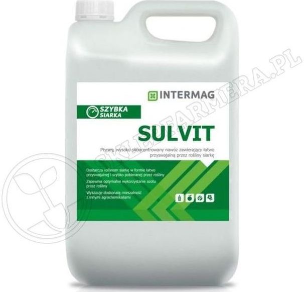 Nawóz Intermag Sulvit 5 L - Ceny i opinie - Ceneo.pl