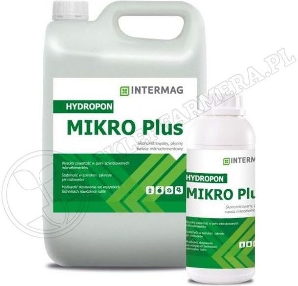 Nawóz Intermag Hydropon Mikro Plus 20 L - Ceny i opinie - Ceneo.pl