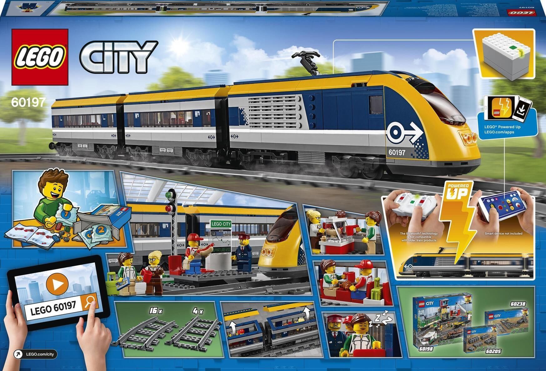LEGO City 60197 Pociąg pasażerski - ceny i opinie - Ceneo.pl