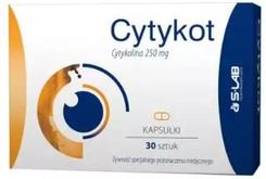 Cytykot Cytykolina 250mg 30 kaps - Opinie i ceny na Ceneo.pl