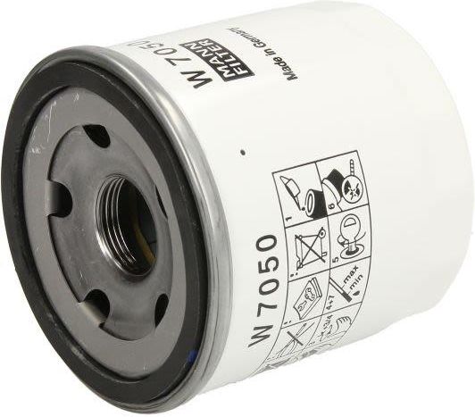 Filtr oleju MANN-FILTER Filtr oleju W7050 - Opinie i ceny na Ceneo.pl