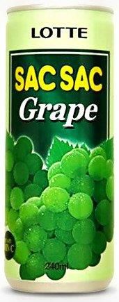Lotte Sac Sac Grape Napój Winogronowy Z Kawałkami Owoców 240Ml - Ceny i ...