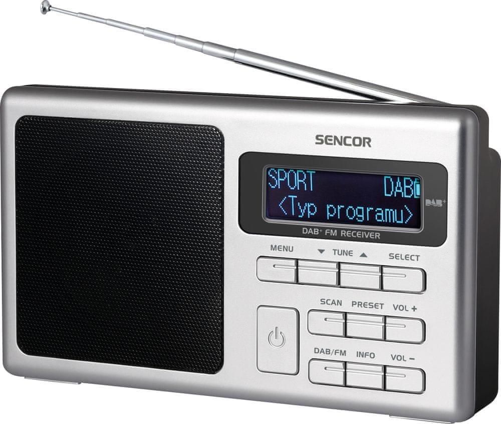 Radio Sencor SRD6400 DAB+ srebrny - Opinie i ceny na Ceneo.pl