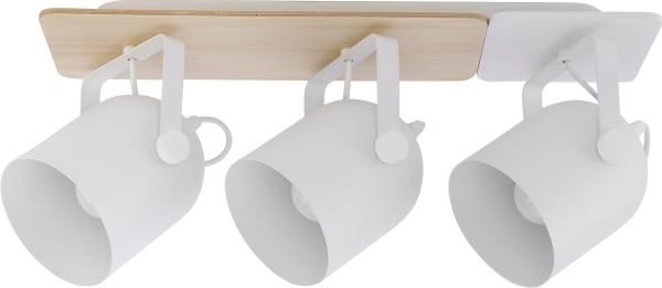 Tk Lighting Spectro White Biały Drewno Naturalne 2627 - Opinie i ...