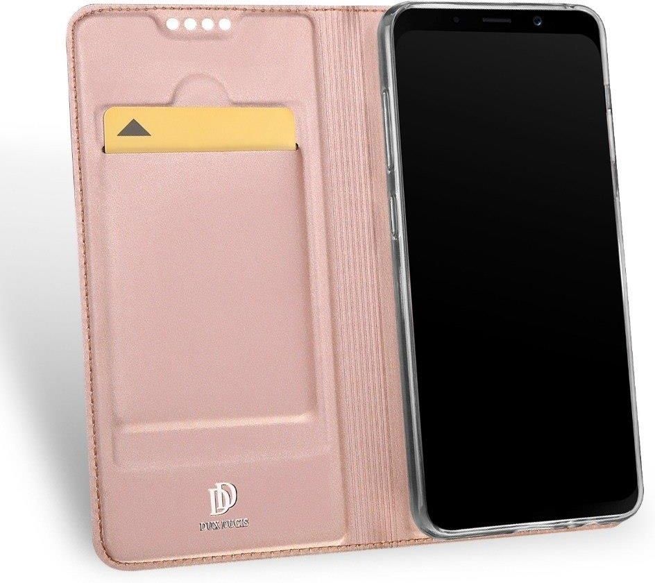 Duxducis Etui Portfel SkinPro Do Samsung Galaxy A6 Plus 2018 Rose Gold Duxducis Etui Portfel SkinPro Do Samsung Galaxy A6 Plus 2018 Rose Gold